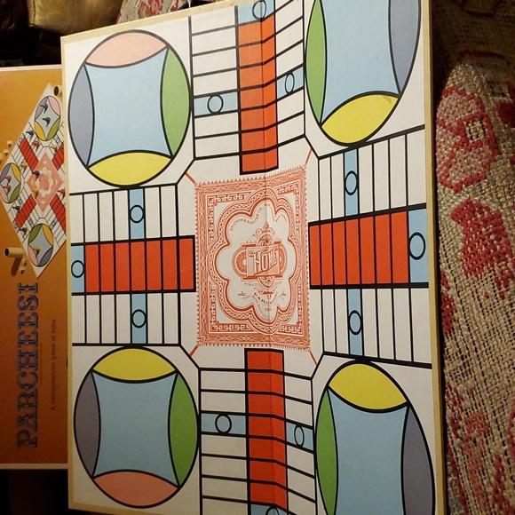 Vintage PARCHEESI Board Game | Games | Vintage Parcheesi Board Game ...